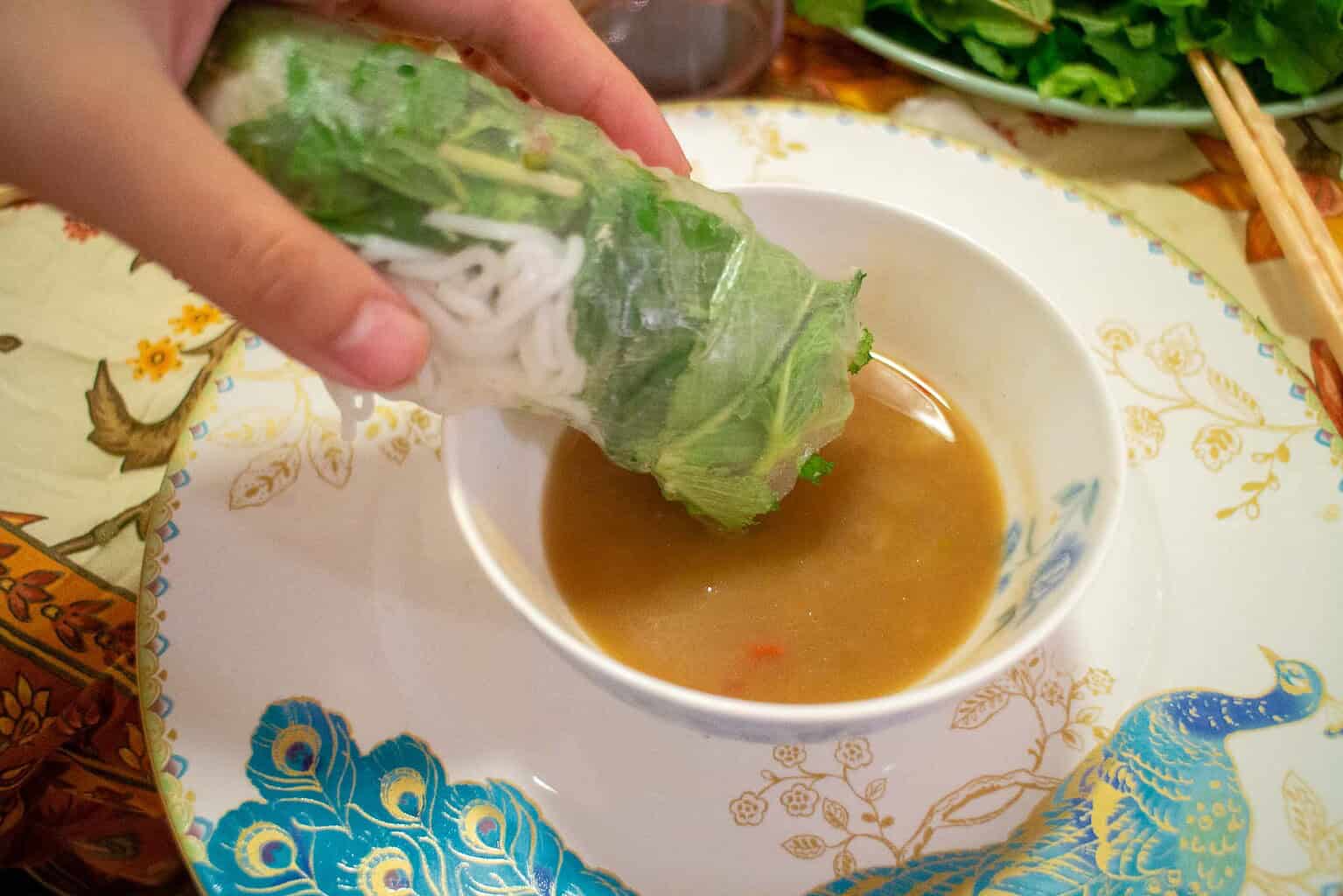 Whole Catfish Spring Rolls (Cá Cuốn Bánh Tráng) – Bun Bo Bae