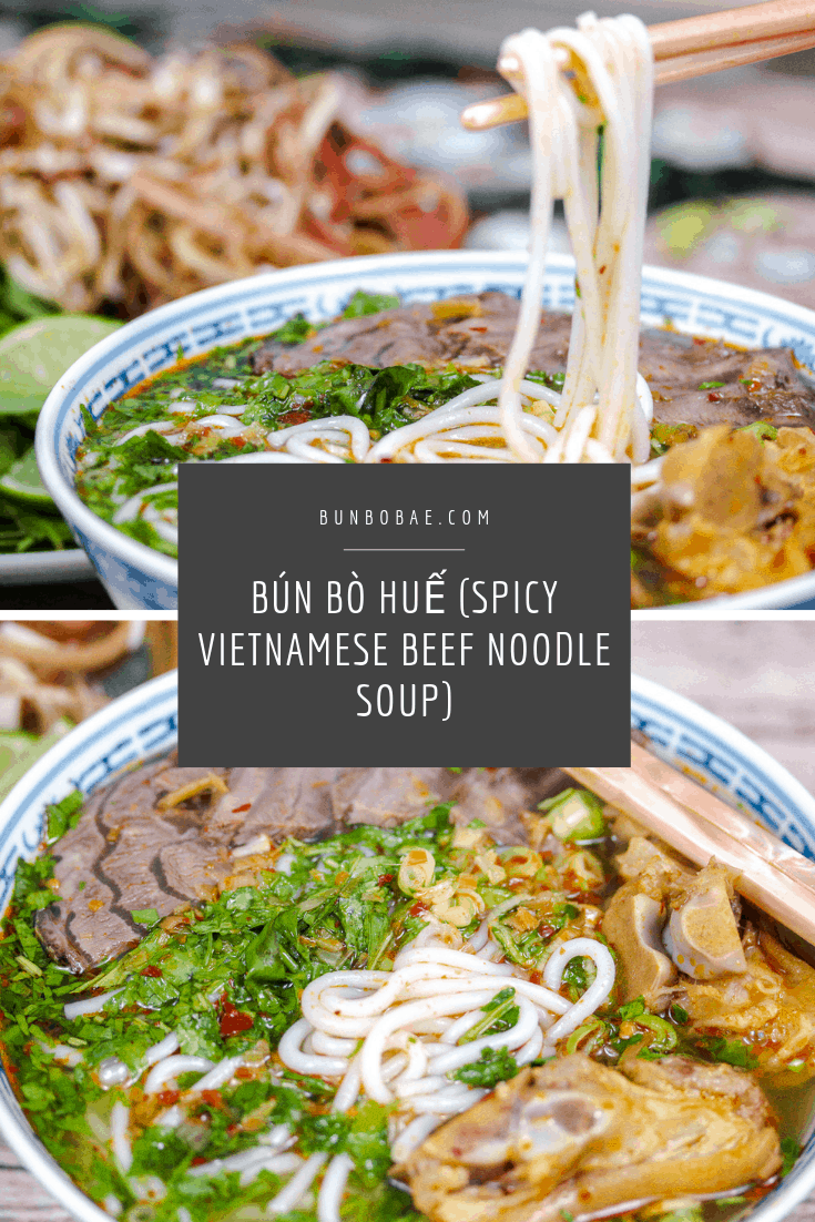 Spicy Vietnamese Beef Noodle Soup (Bún bò Huế) – Bun Bo Bae