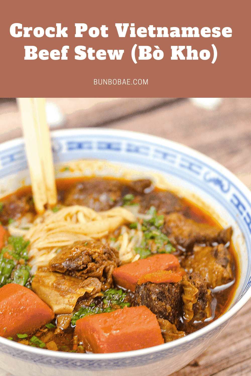Crock Pot Vietnamese Beef Stew (Bò Kho) – Bun Bo Bae