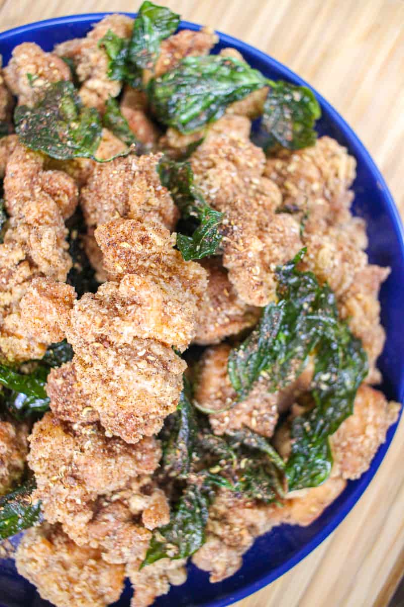 Taiwanese Popcorn Chicken (Gà Chiên Lá Quế Đài Loan) – Bun Bo Bae